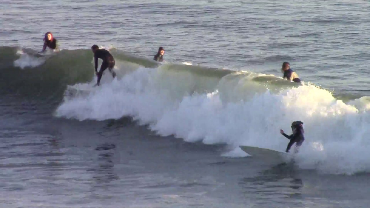 Crowds surfing at Capitola, California. Nov. 17th 2016 - YouTube