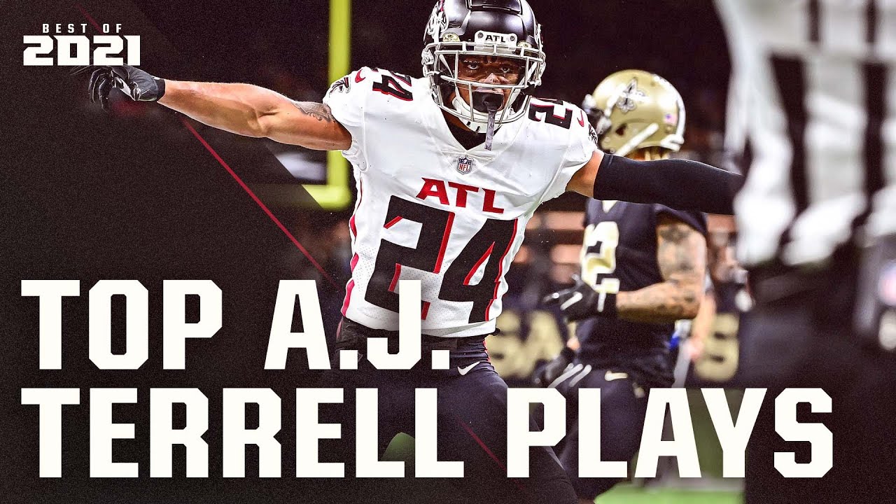 A.J. Terrell best highlights | Best of 2021 | Atlanta Falcons | NFL ...