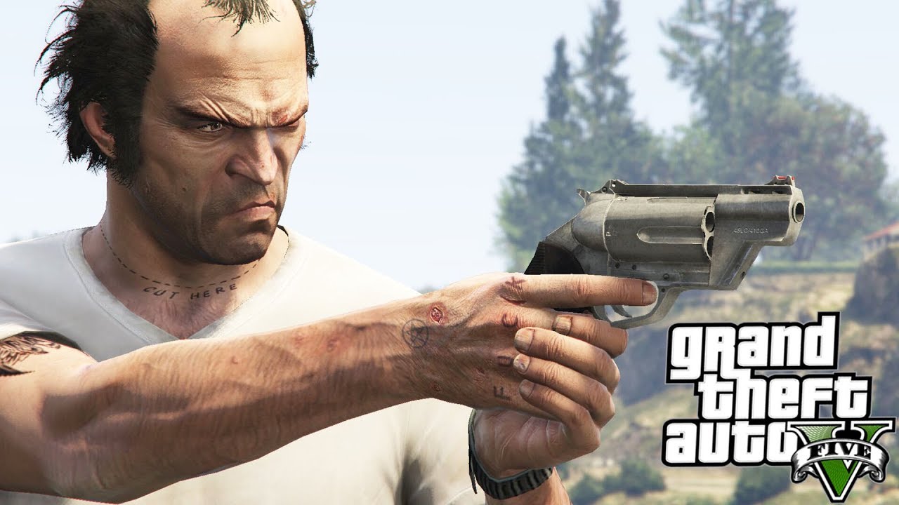 GTA V .410 Judge Revolver - YouTube
