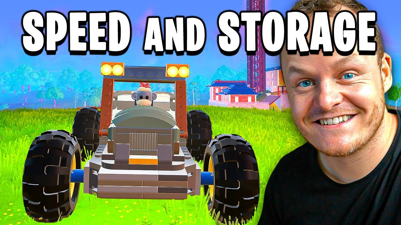 *NEW* How to Build a Fast, Storage & Reliable Car in LEGO Fortnite ...
