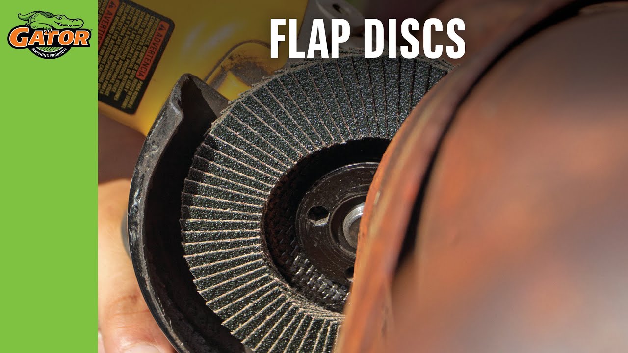 Heavy Removal with Gator Flap Discs - YouTube