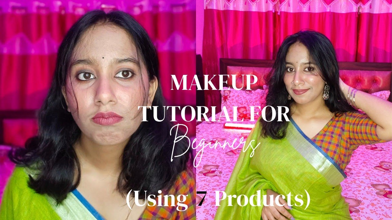 *EASY SIMPLE & ELEGANT* Makeup Tutorial for Beginners | Trisha Dey ...