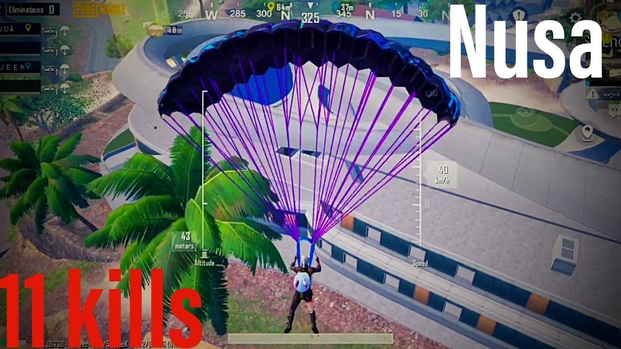 Nusa map Pubg Gameplay| Pubg Mobile rush gameplay | 🐔 Dinner | Tanim ...
