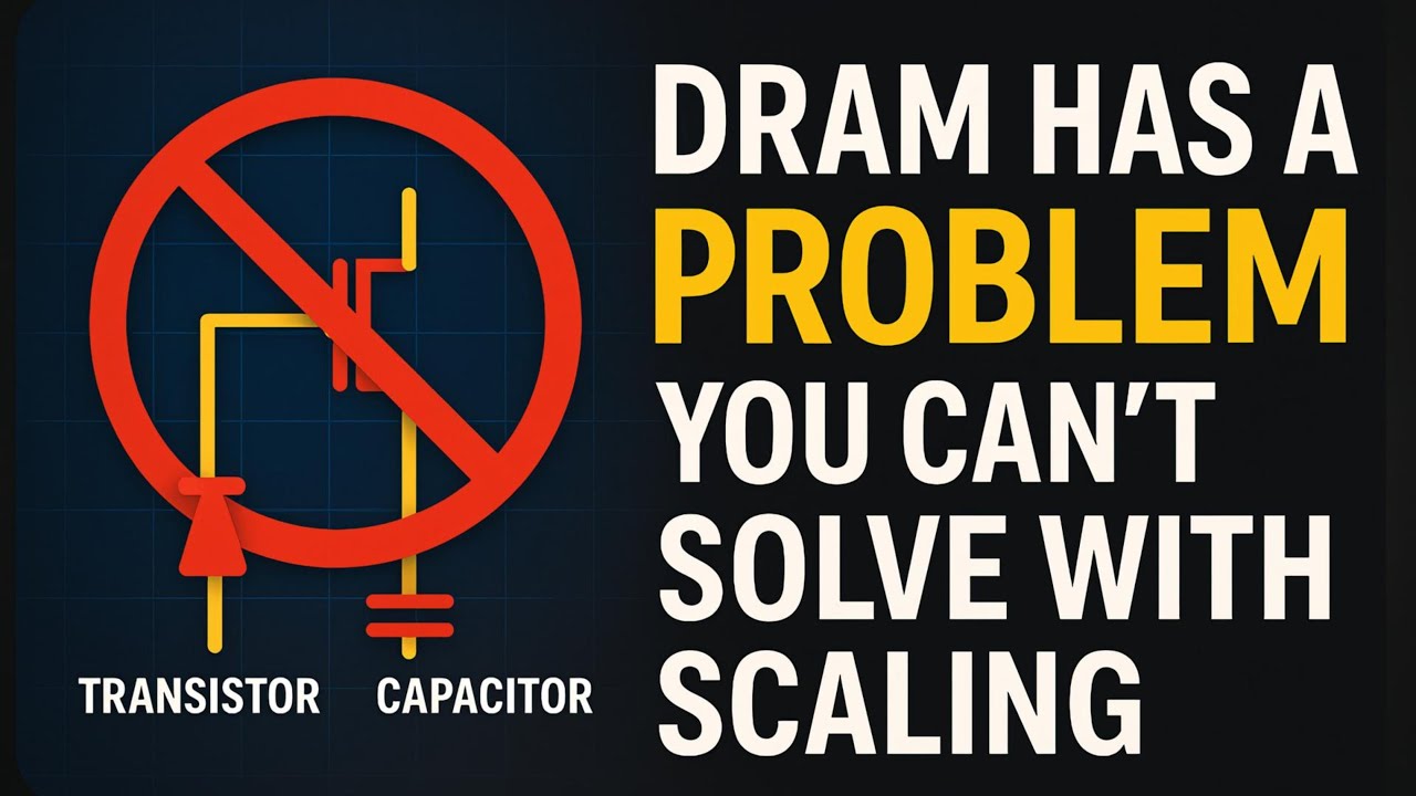 The Breakthrough Solution to DRAM's Biggest Flaw - YouTube