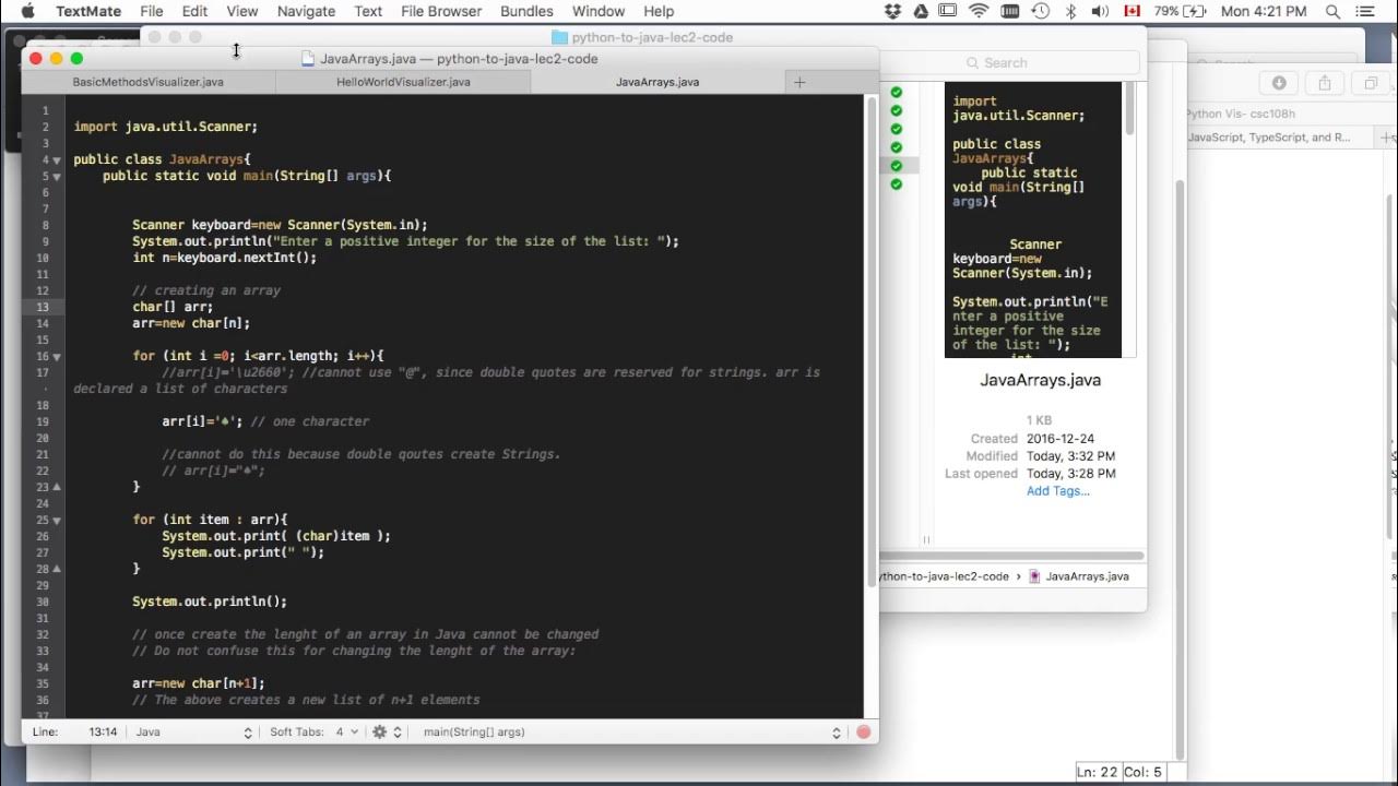 python-to-java: Lecture 2 (Dec 2016) - YouTube