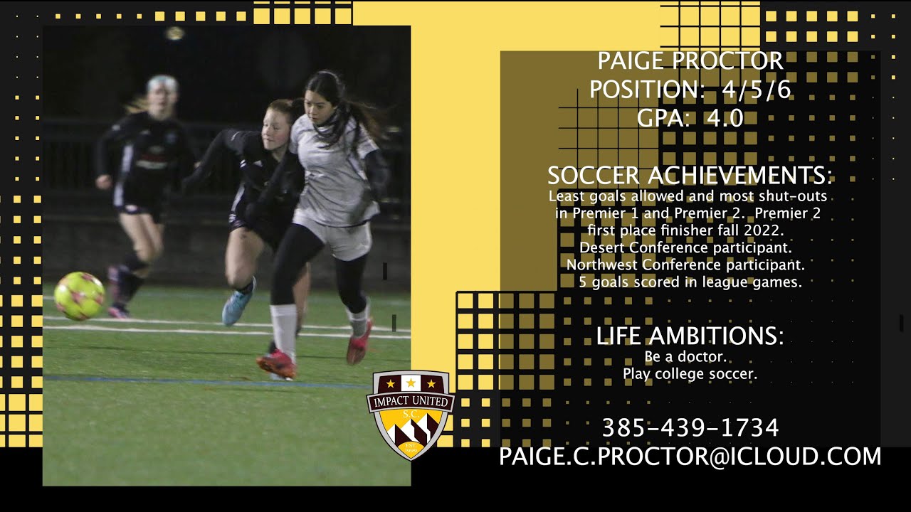 Paige Proctor Reel - YouTube