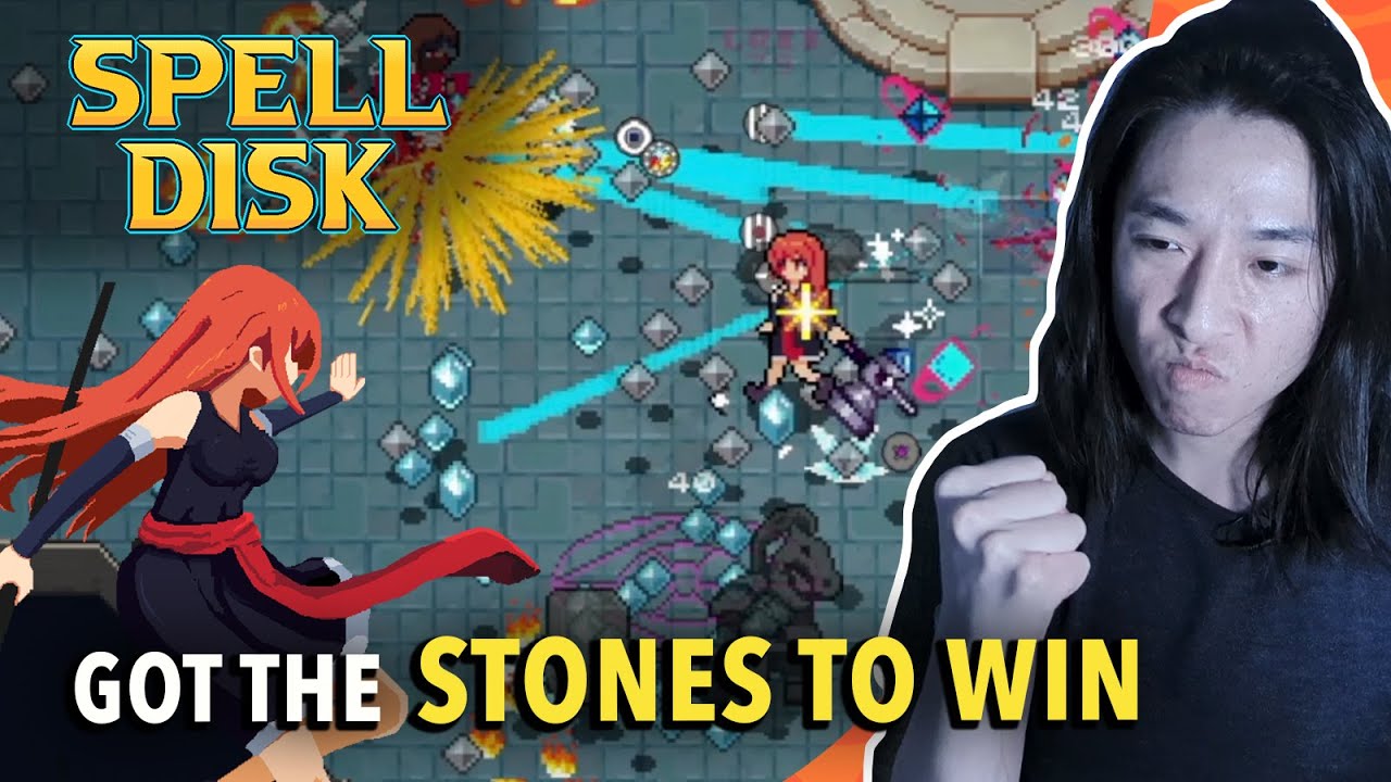 We got the stones to win / Unique Spell System Dungeon Crawler / Spell Disk - YouTube