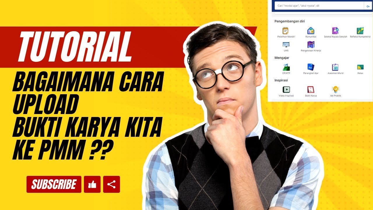 TUTORIAL UPLOAD HASIL BUKTI KARYA DI PMM - YouTube
