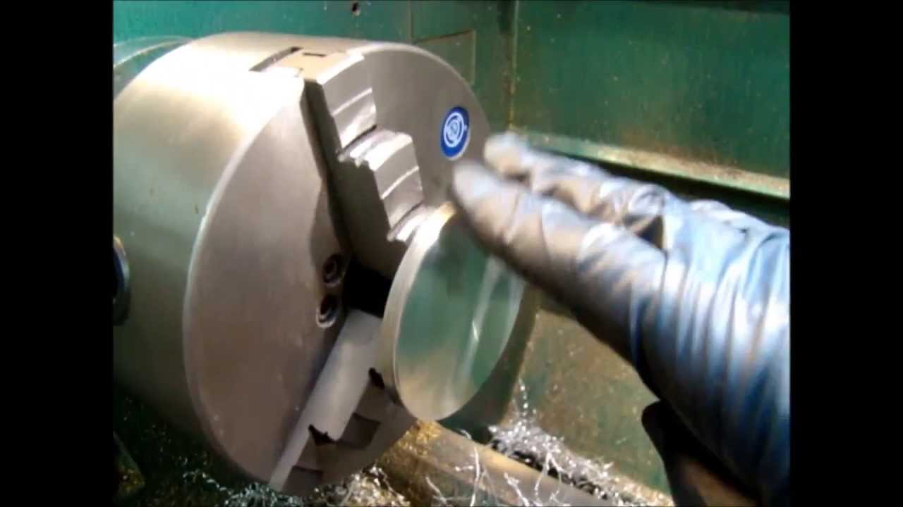 DIY cut a metal disc - YouTube