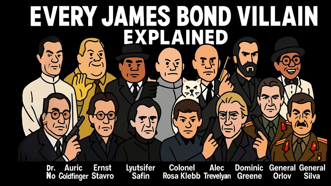 Every James Bond Villain Explained | Pt. 1 - YouTube