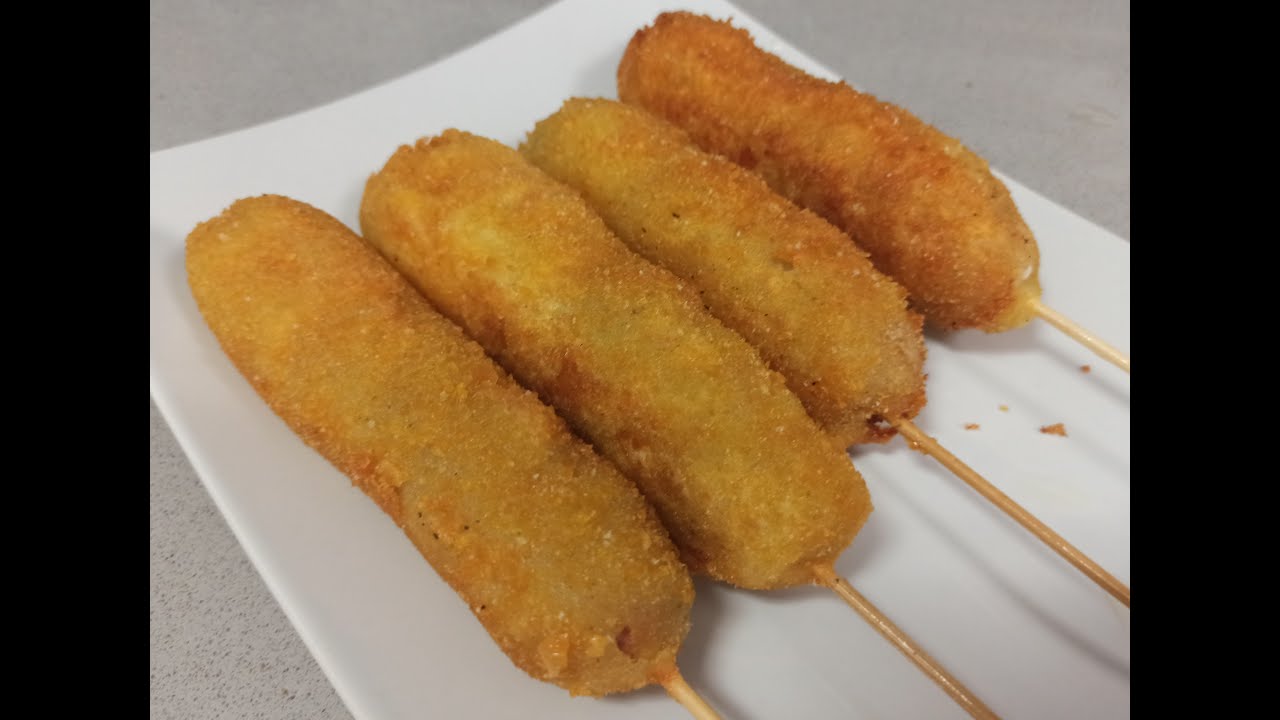 Perrito caliente coreano SIN GLUTEN!! Hot Dog coreano!! Iris Cocinando ...