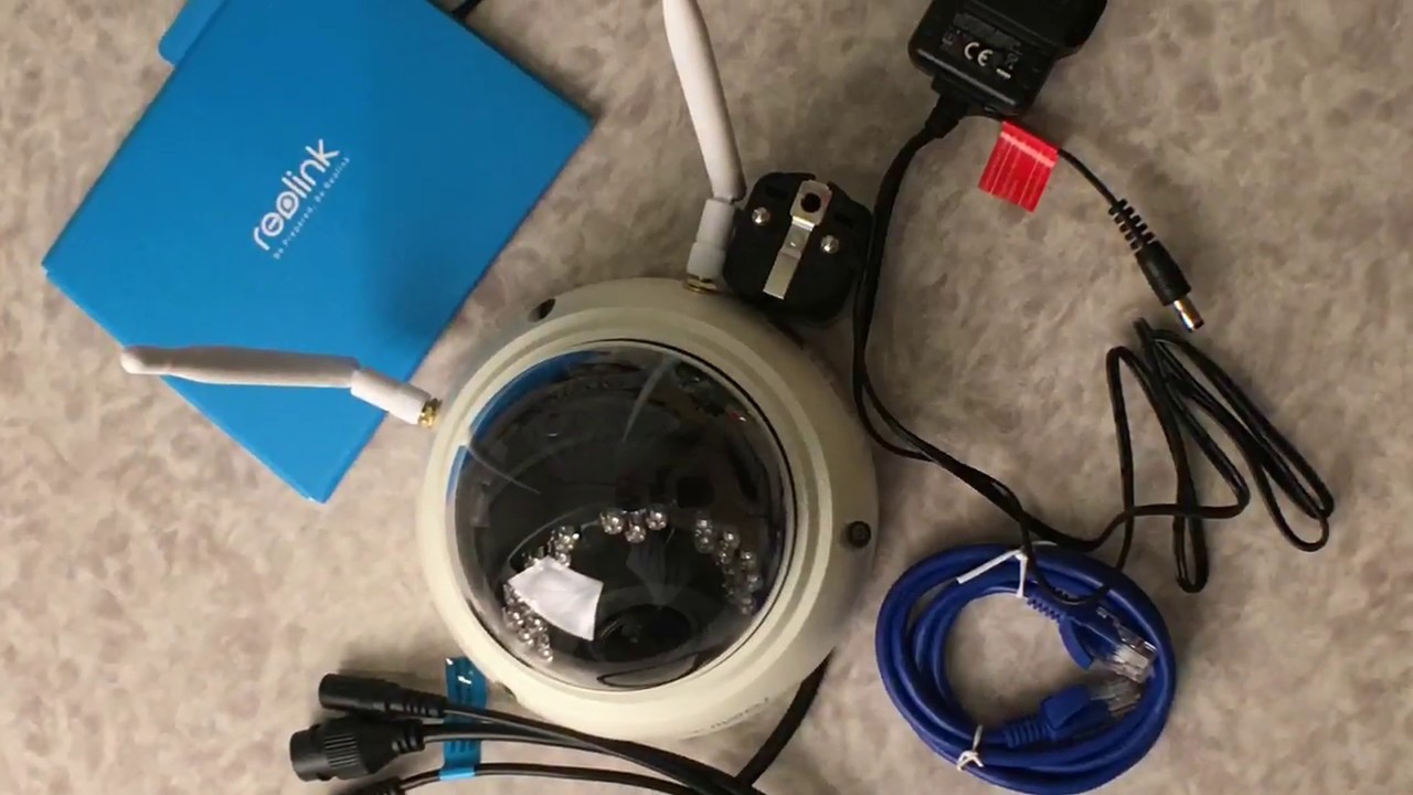 Reolink RLC-422 W unboxing - YouTube