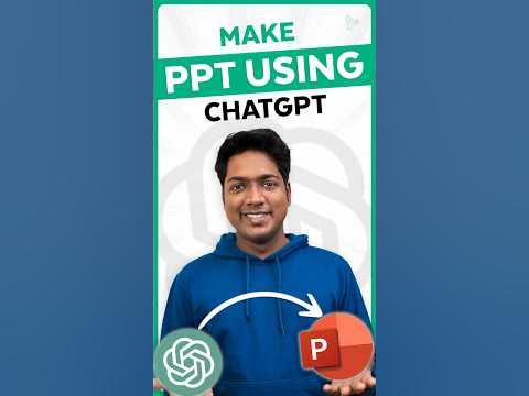 Create a PowerPoint Presentation Using ChatGPT 🤯 - YouTube