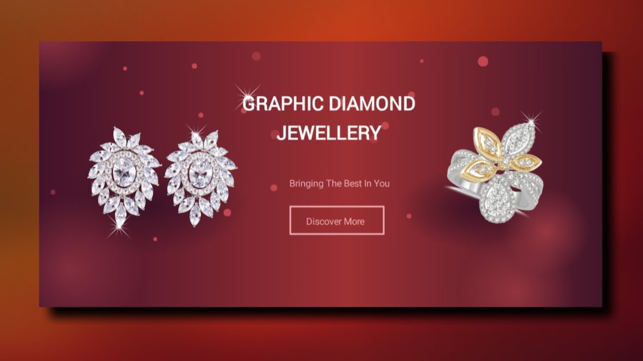Flex Banner Design For Jewellery Shop - Pixellab Tutorial . - YouTube