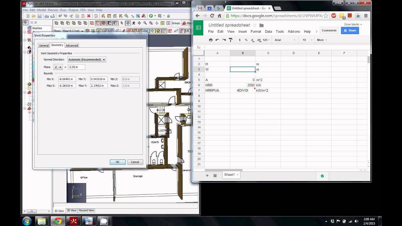 PYSIM 007 - Creating the Burner and Simple HRR Curve - YouTube