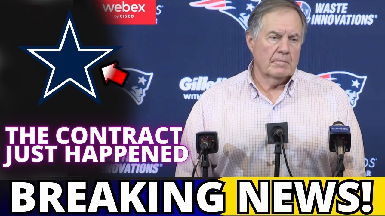 GREAT NEWS! BILL BELICHICK CONFIRMED! WILL TAKE COMMAND OF DALLAS ...