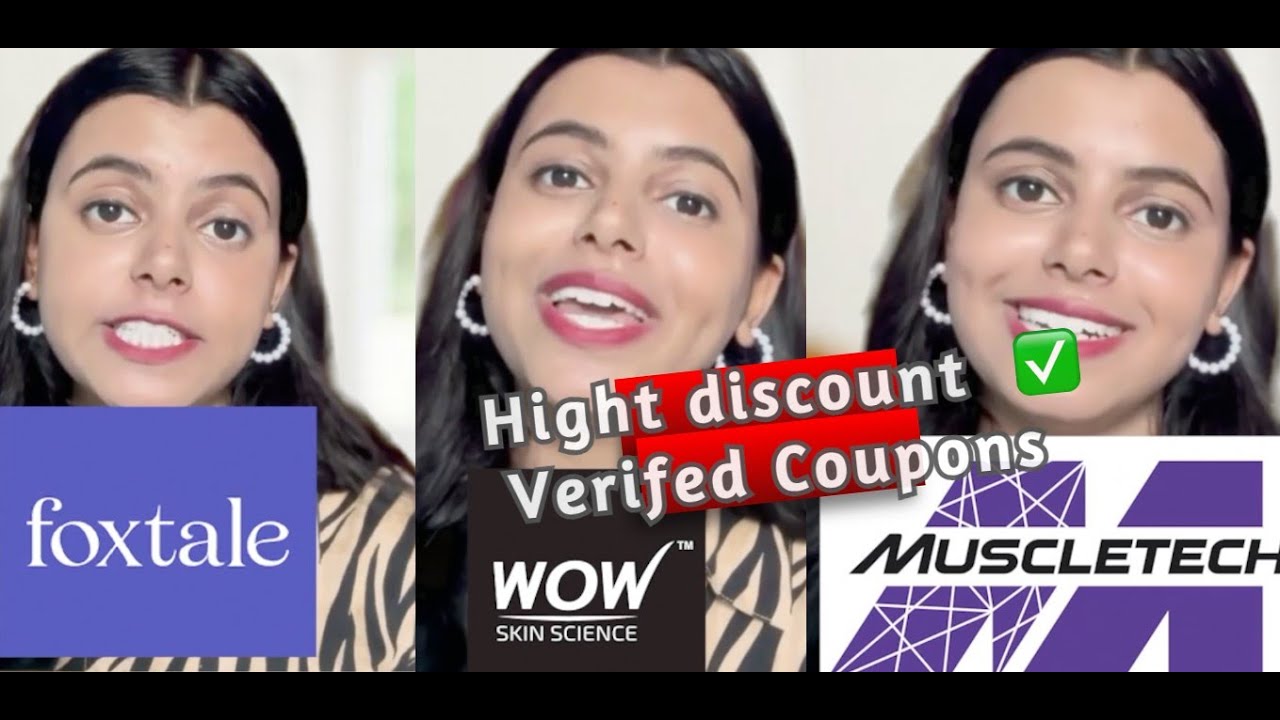 Foxtale Coupons | WOW Coupons | Muscletech coupons | High Discount Code ...