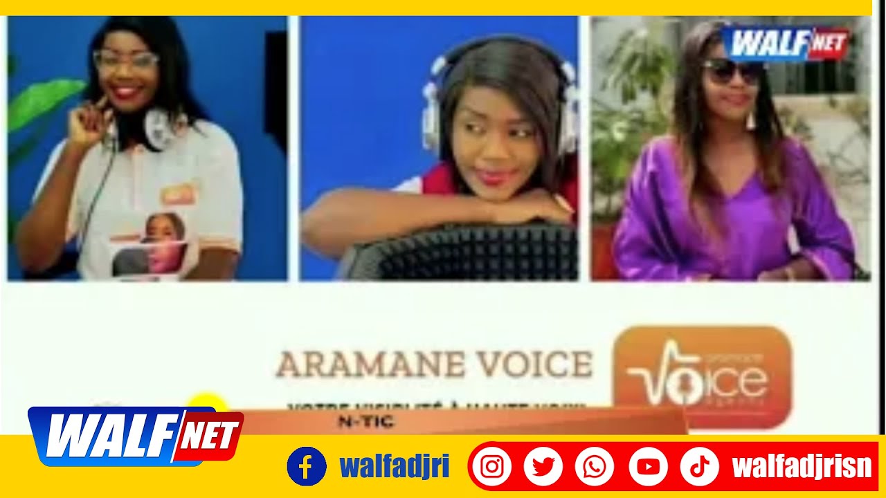 Voix off, le nouveau visage de la publicité : Aramane Voice donne les ...