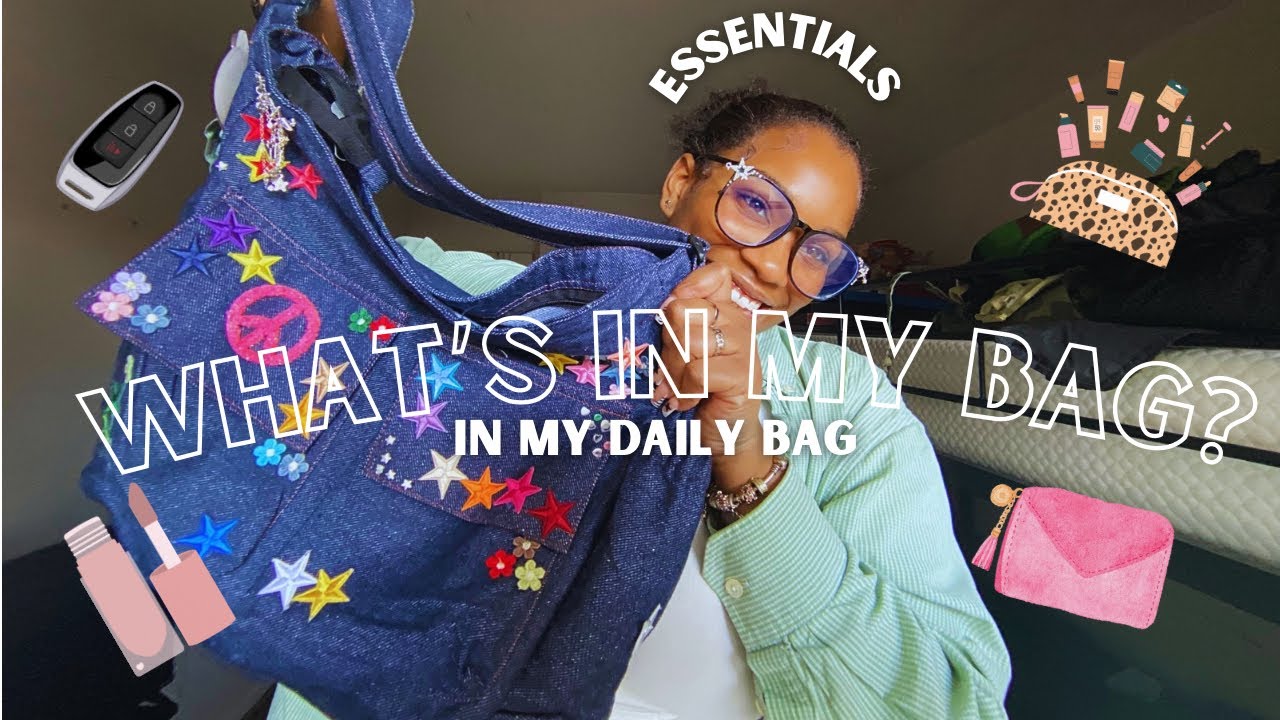 WHAT’S IN MY DAILY BAG? | the essentials, body care, +more| - YouTube