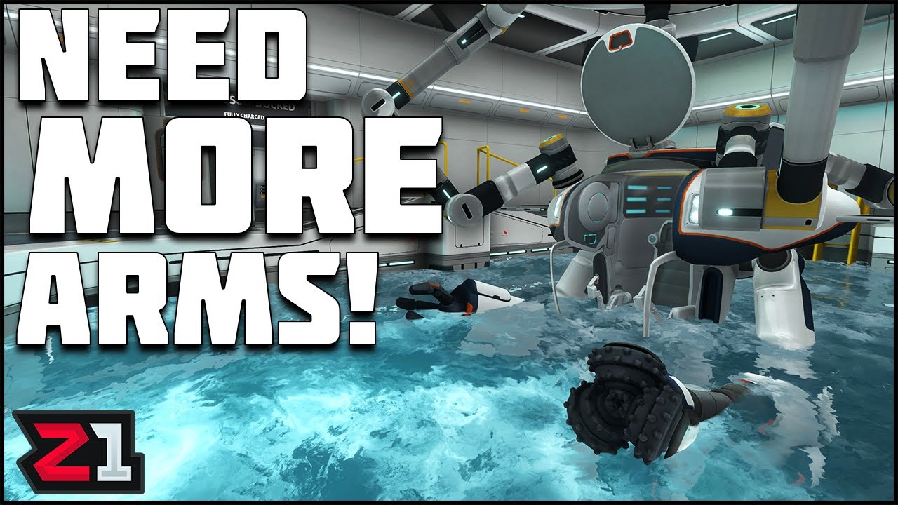 Prawn Suit Grapple Arm AND Propulsion Cannon ARM ! Subnautica Ep 10 ...