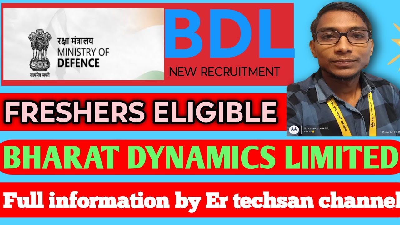 BDL recruitment 2025 ll diploma , graduate eligible ll psu jobs ll no ...