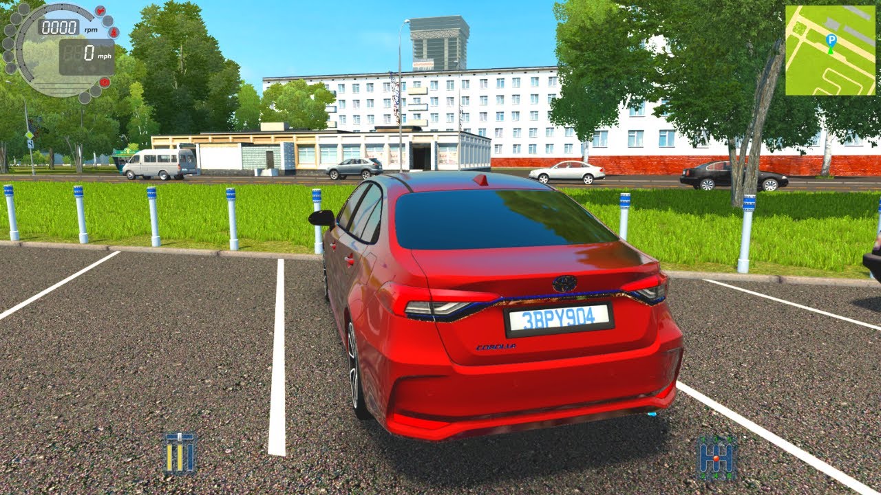 TOYOTA COROLLA ALTIS GRANDE 1.8 | CITY CAR DRIVING SIMULATOR 1.5.9.2 ...