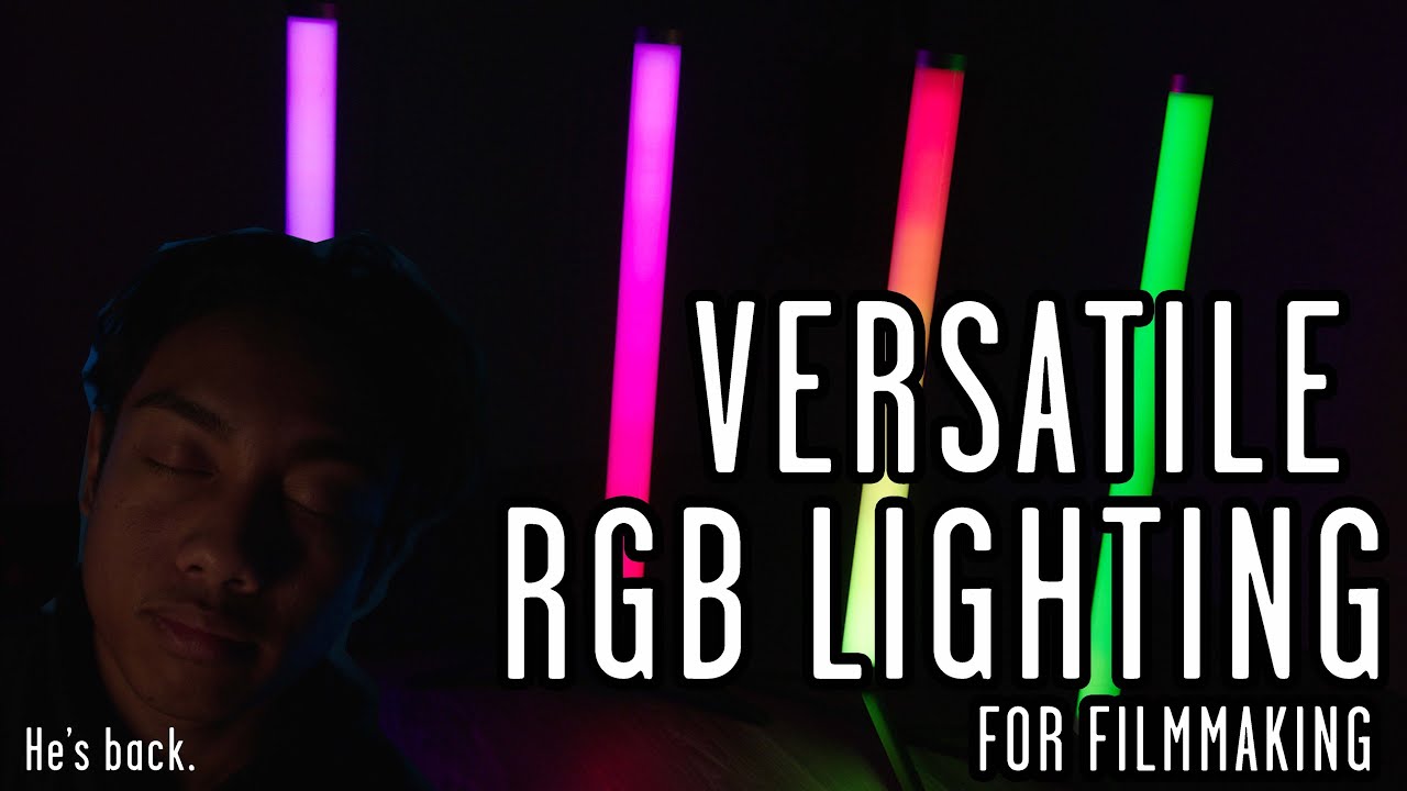 Most Versatile RGB Lights for Filmmaking! (Astera Helios Tubes w/ ART7 ...