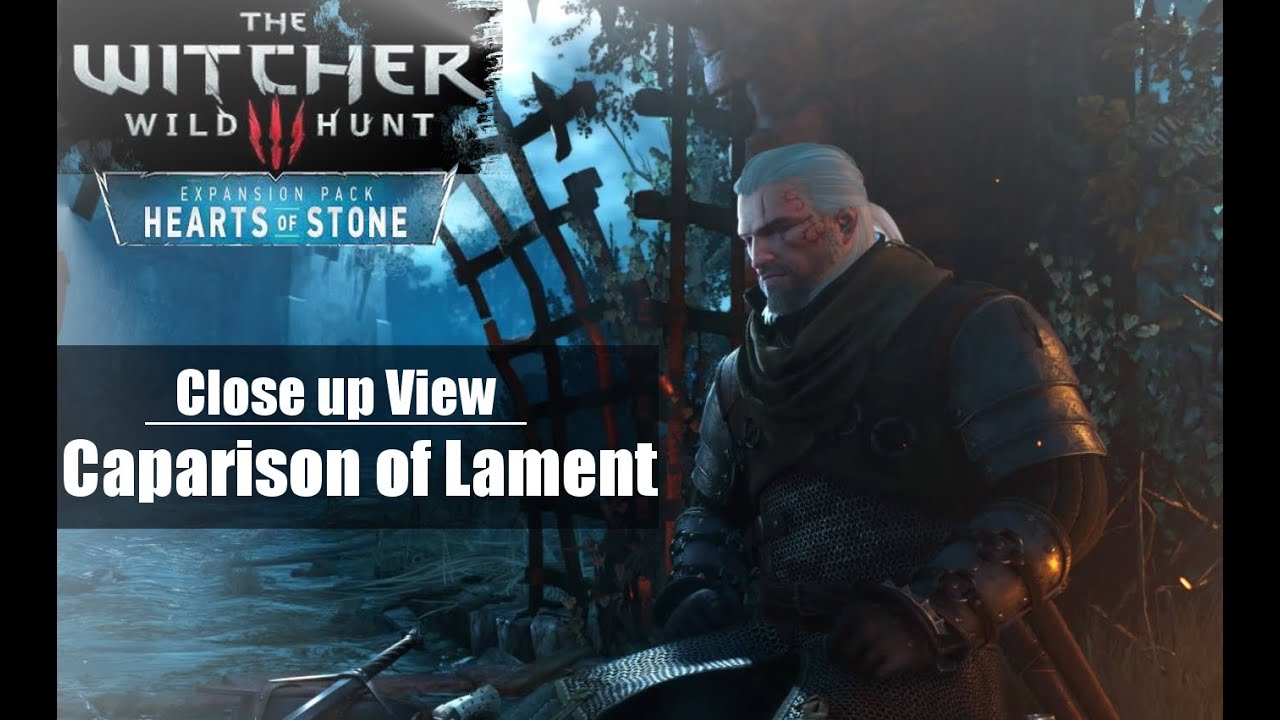 The Witcher 3: HoS - Man of Glass Caparison Saddle Close up - YouTube