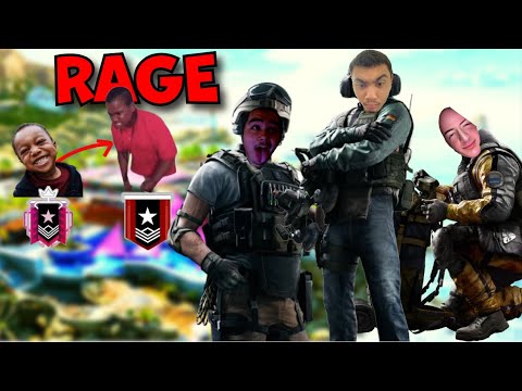 RAGE BAITING TEAMATES IN R6(things got freaky) - YouTube