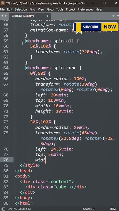 Cube & Dots Loader HTML CSS #coding #signinform #html5 #javascript #python - YouTube