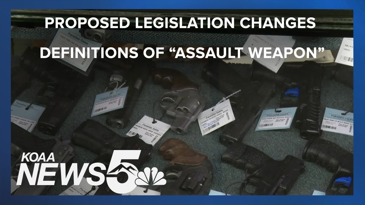 Assault weapon definitions changed in proposed legislation - YouTube
