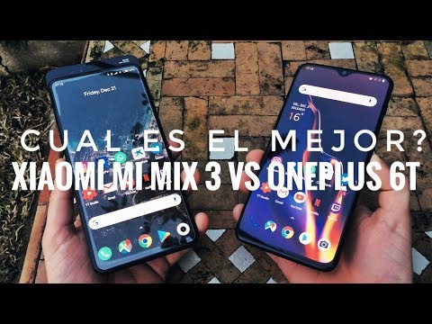 Xiaomi Mi Mix 3 vs OnePlus 6T - La Comparativa más completa - YouTube