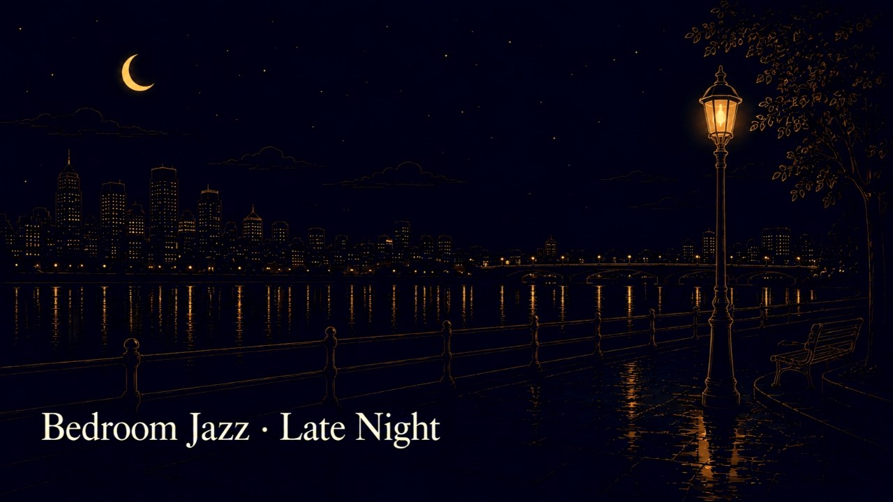 Late night jazz for when you can't sleep 🌙 cozy bedroom jazz - YouTube