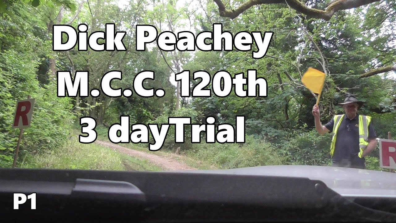 P1 M.C.C. 120th Dick Peachey 3 day classic trial 2022, Nailsworth ...