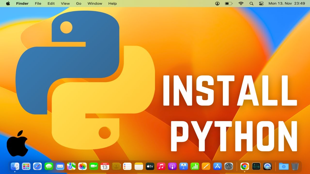 How To Install Python On Mac Macos Run Your First Python Script