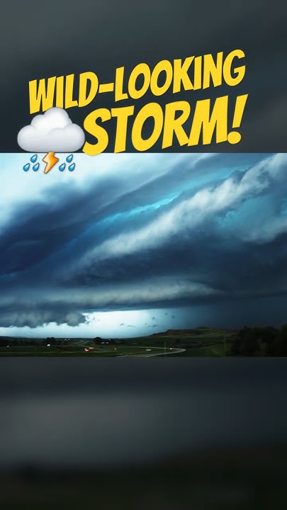 We Chased a WILD Tornado-Warned Aqua Supercell - YouTube