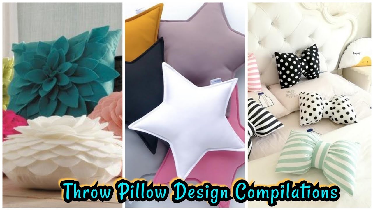 Throw Pillow Design Compilation / Throw Pillow Design Ideas - YouTube