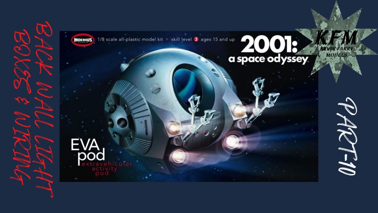 MOEBIUS MODELS 2001 EVA POD PART-10 - YouTube