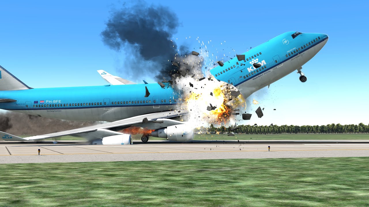 🔴LIVE Boeing 747-400 Engine Fire LANDINGS | LIVE Plane Spotting X-PLANE ...