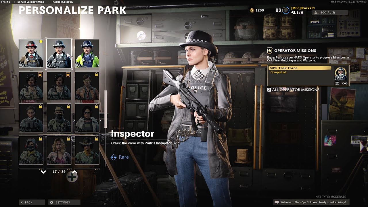 Multiplayer - Park Operator Missions - MPS Task Force - Black Ops Cold ...