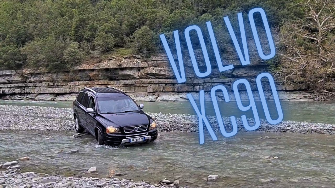Volvo XC90 Test 4x4 in River - YouTube
