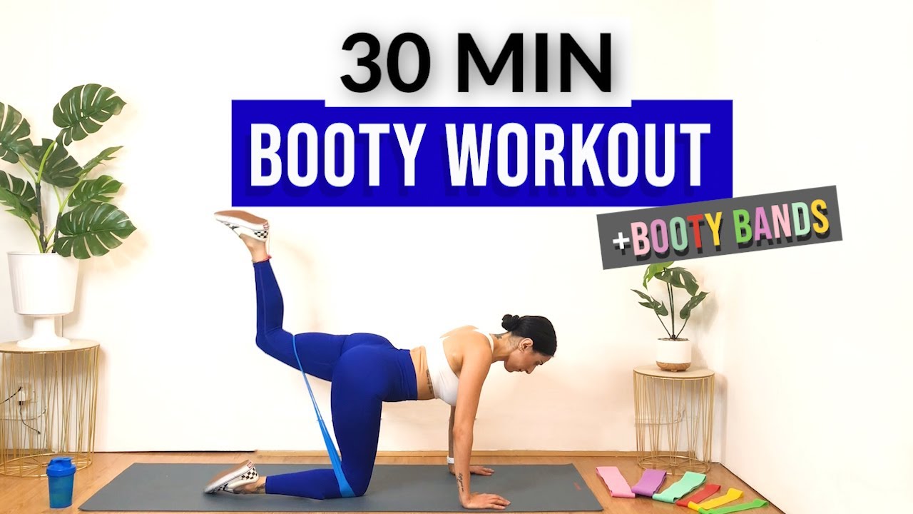 30 Min Booty Pump Workout [lower Body Workout Resistance Band Workout
