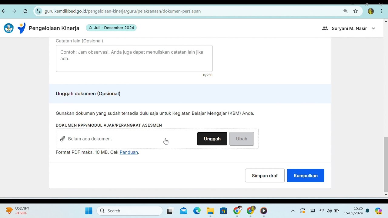 Cara upload modul ajar di PMM juli desember 2024 - YouTube