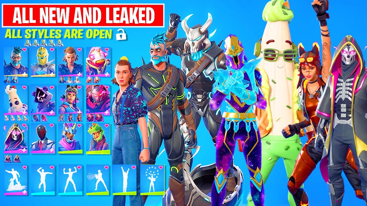 Stranger Things Fortnite Skins