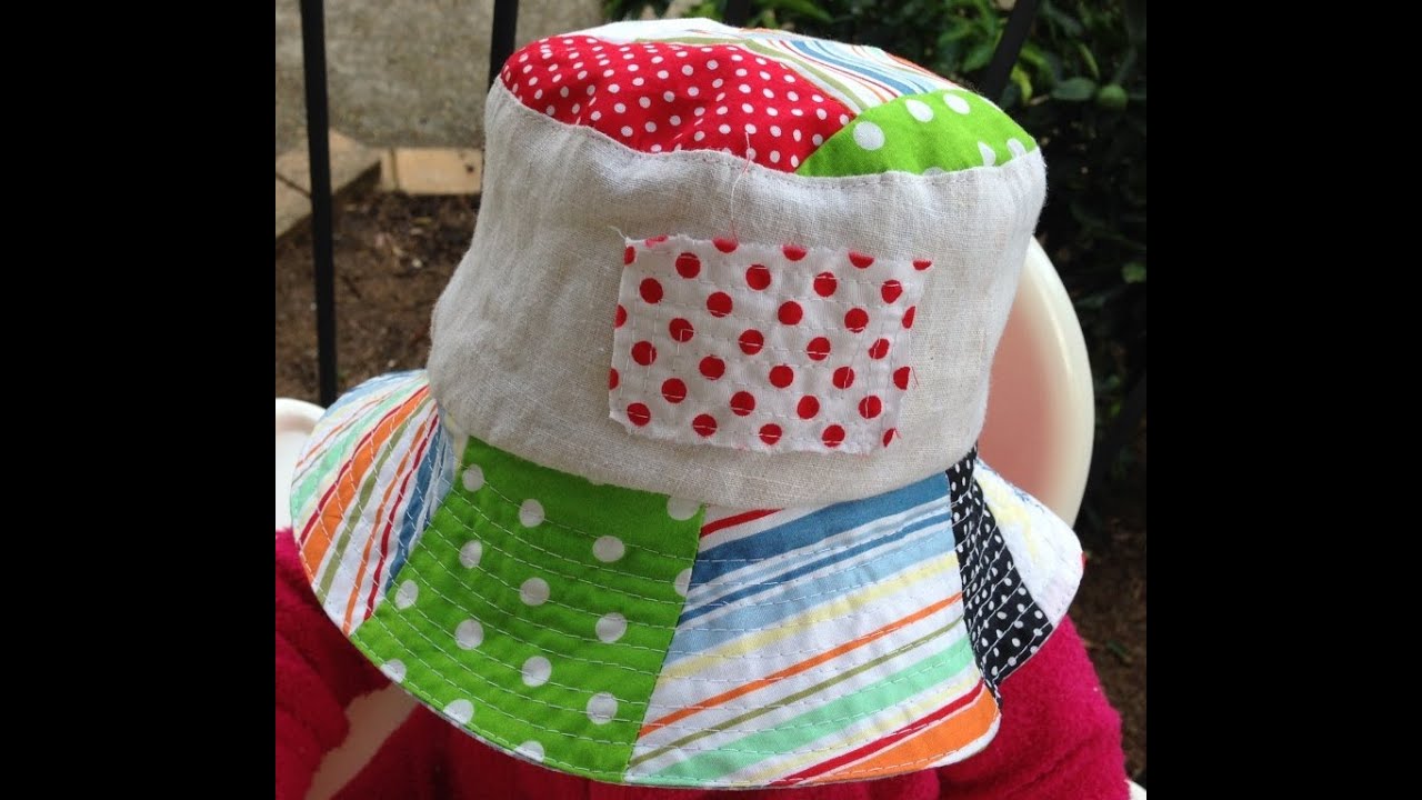 Bucket Hat - how to make one - YouTube