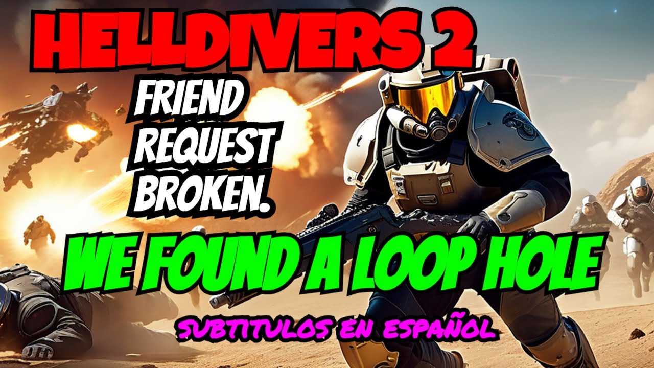 Frustrated with Helldivers 2 friend requests issue? - YouTube