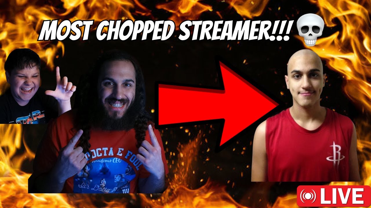 MOST CHOPPED STREAMER EVER STREAMS BEFORE HIS 1ST HAIRCUT IN 3.5 YEARS ...