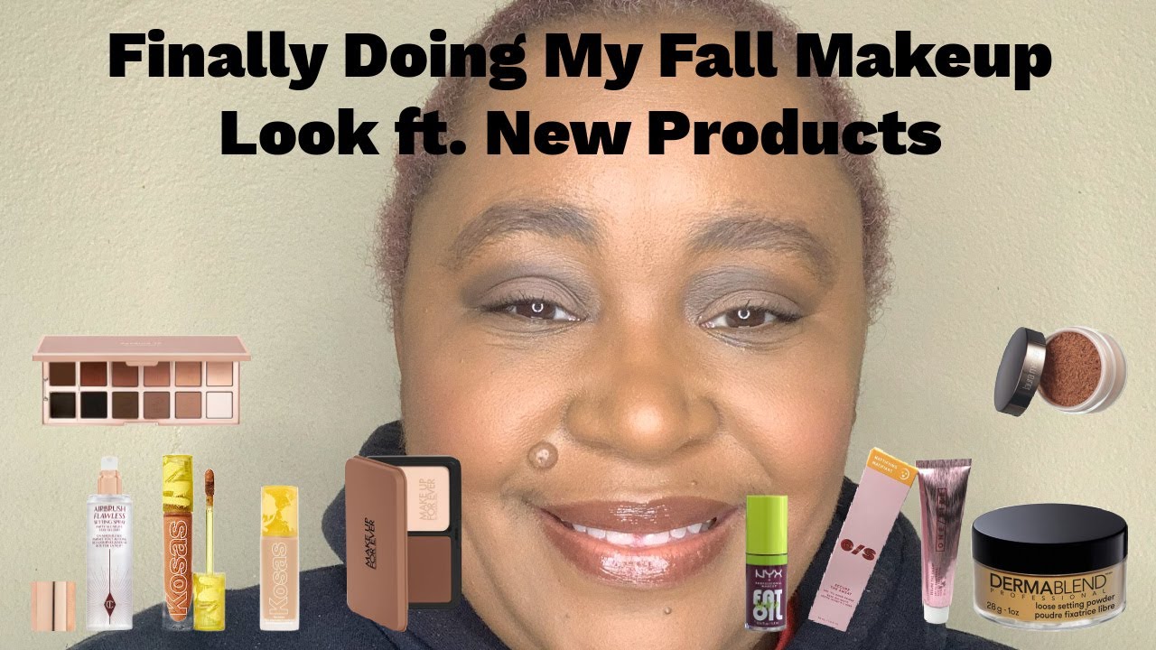 Finally Doing My Fall Makeup Look ft. New Products - YouTube