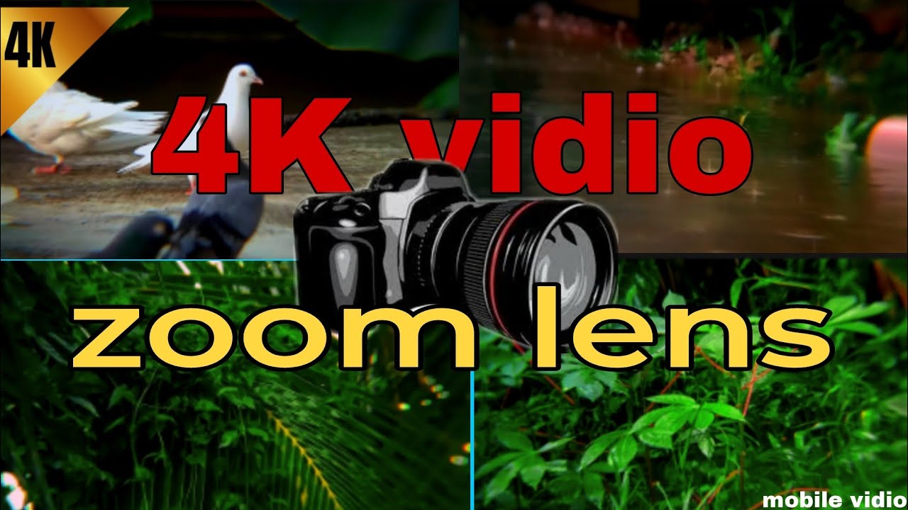4K vidio (zoom lens) mobile zoom lens #photography ...