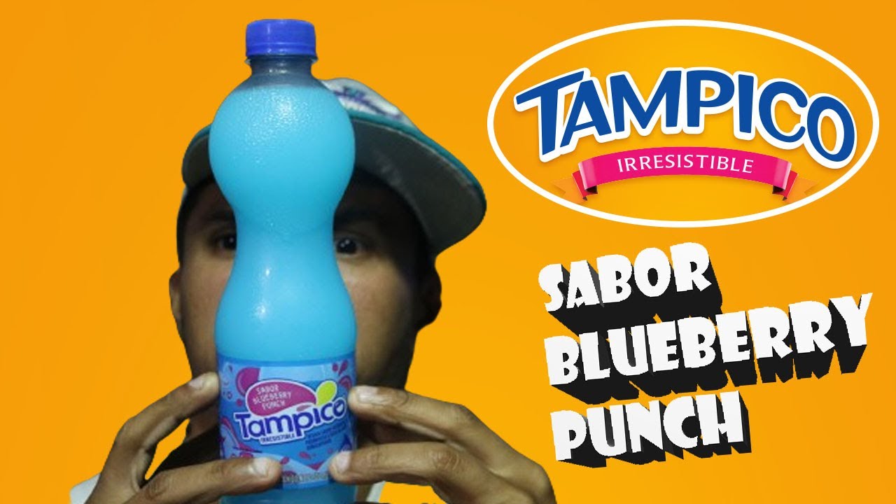 TAMPICO AZUL IRRESISTIBLE SABOR BLUEBERRY PUNCH BEBIDA SABOR ARANDANO Y ...